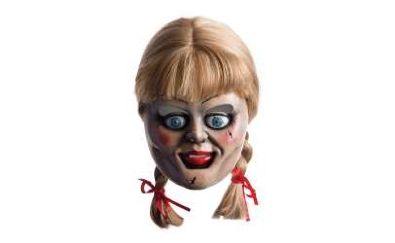 Annabelle Mask with Wig - Carnival Store