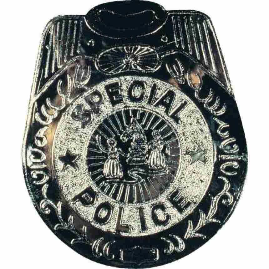 Jumbo Police Badge - Carnival Store