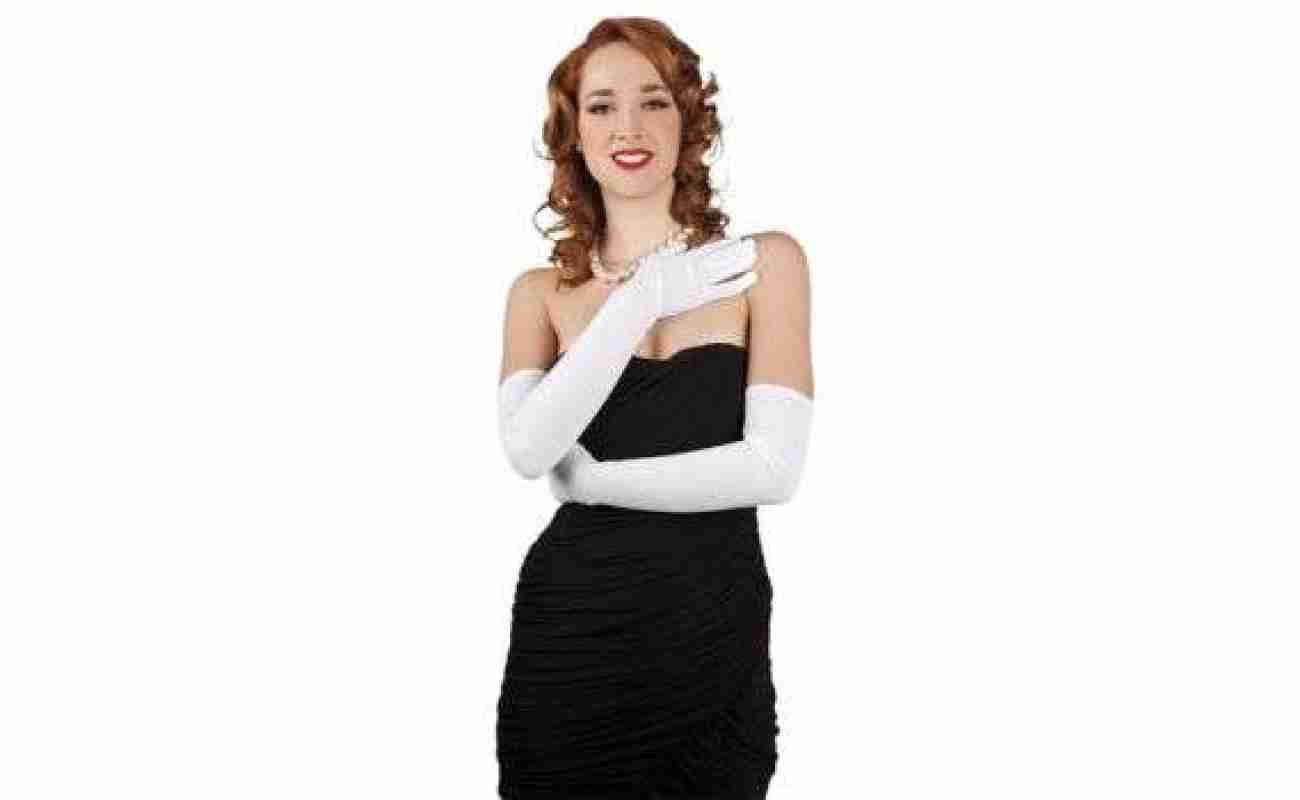 White Opera Gloves - Carnival Store